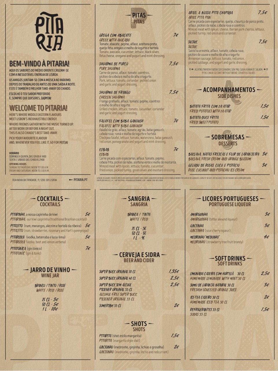 Pitaria é o novo restaurante de José Avillez. E já abriu