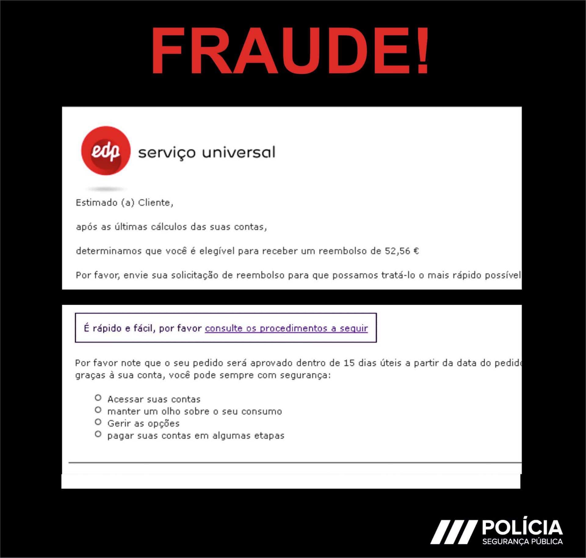 Muita atenção, anda a circular um email falso da EDP