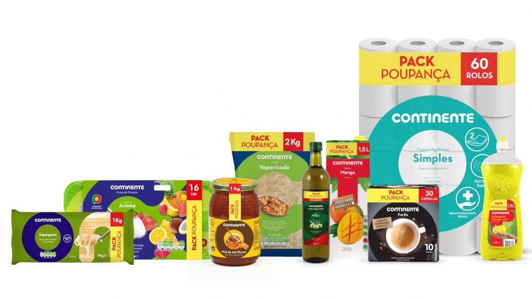 Continente lança packs poupança que permitem poupar alguns euros