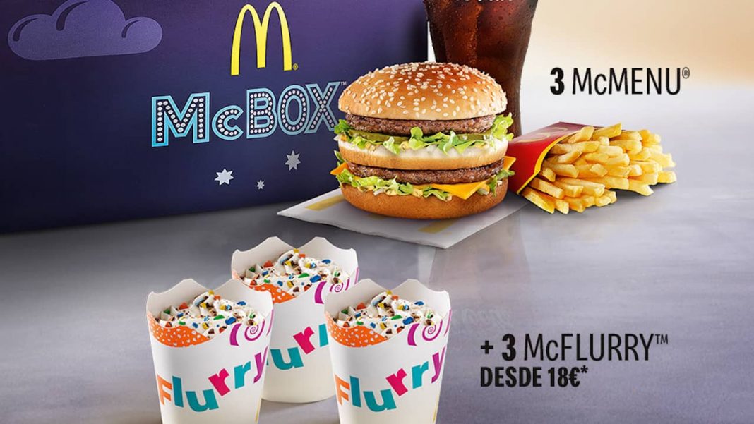 McDonald's aposta em novas McBox em versão tripla