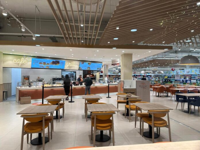 Cozinha Continente. Já existem três restaurantes em Portugal