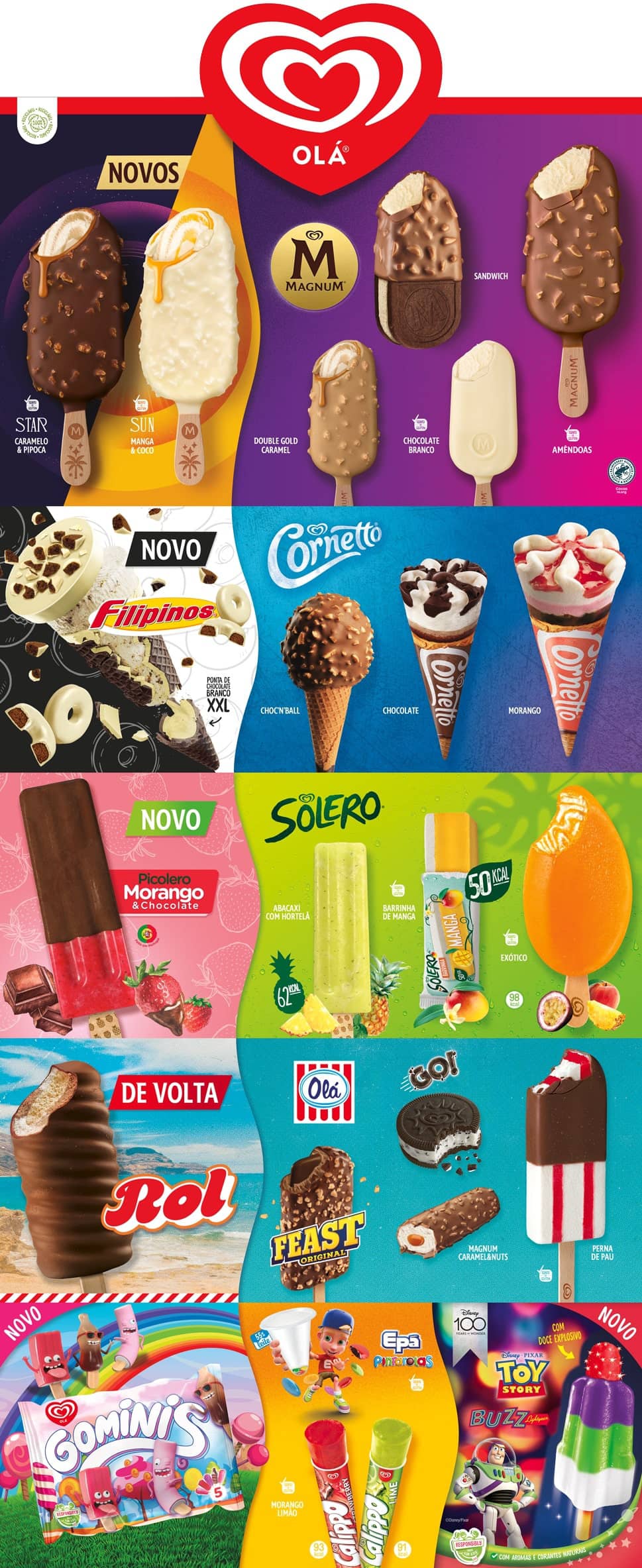 Olá Gelados vai ter um Cornetto de Filipinos no próximo verão