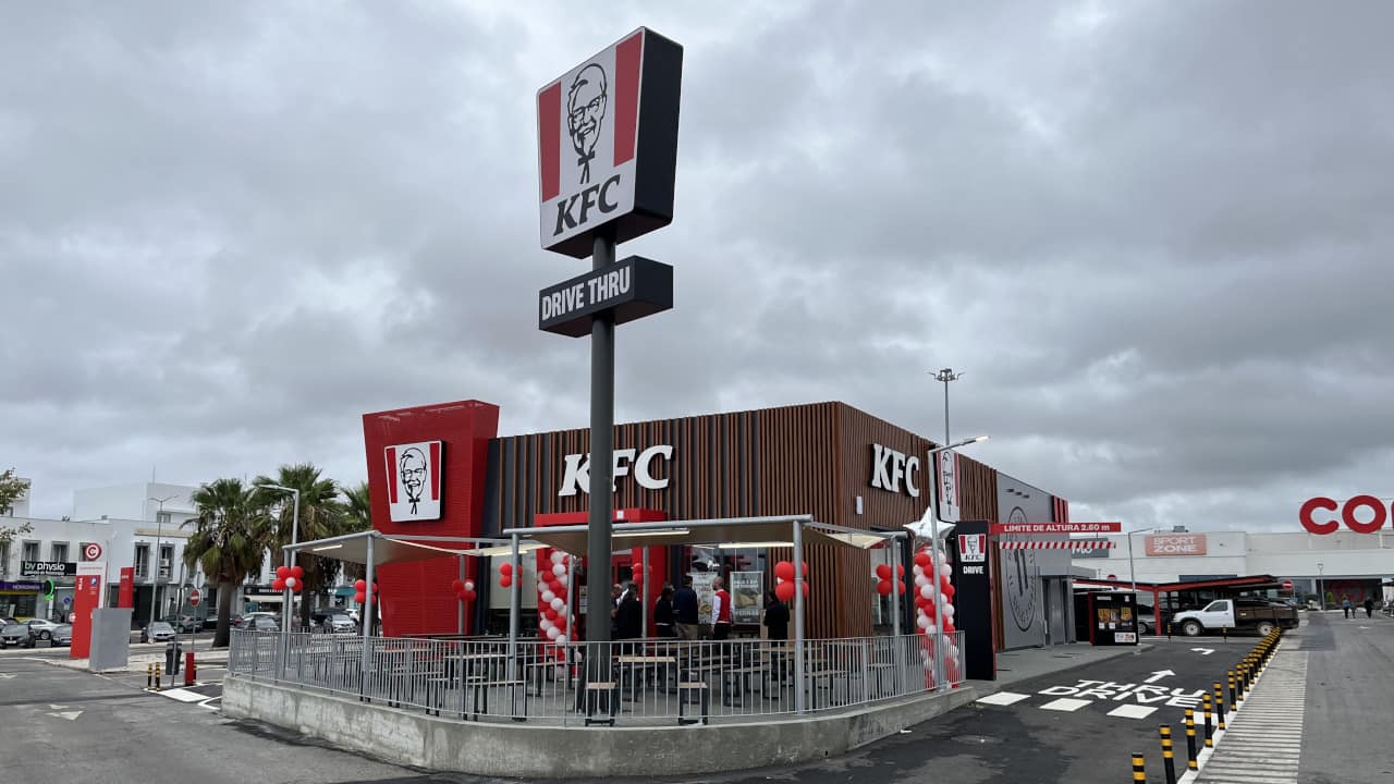 KFC abre novo restaurante, desta vez em Beja