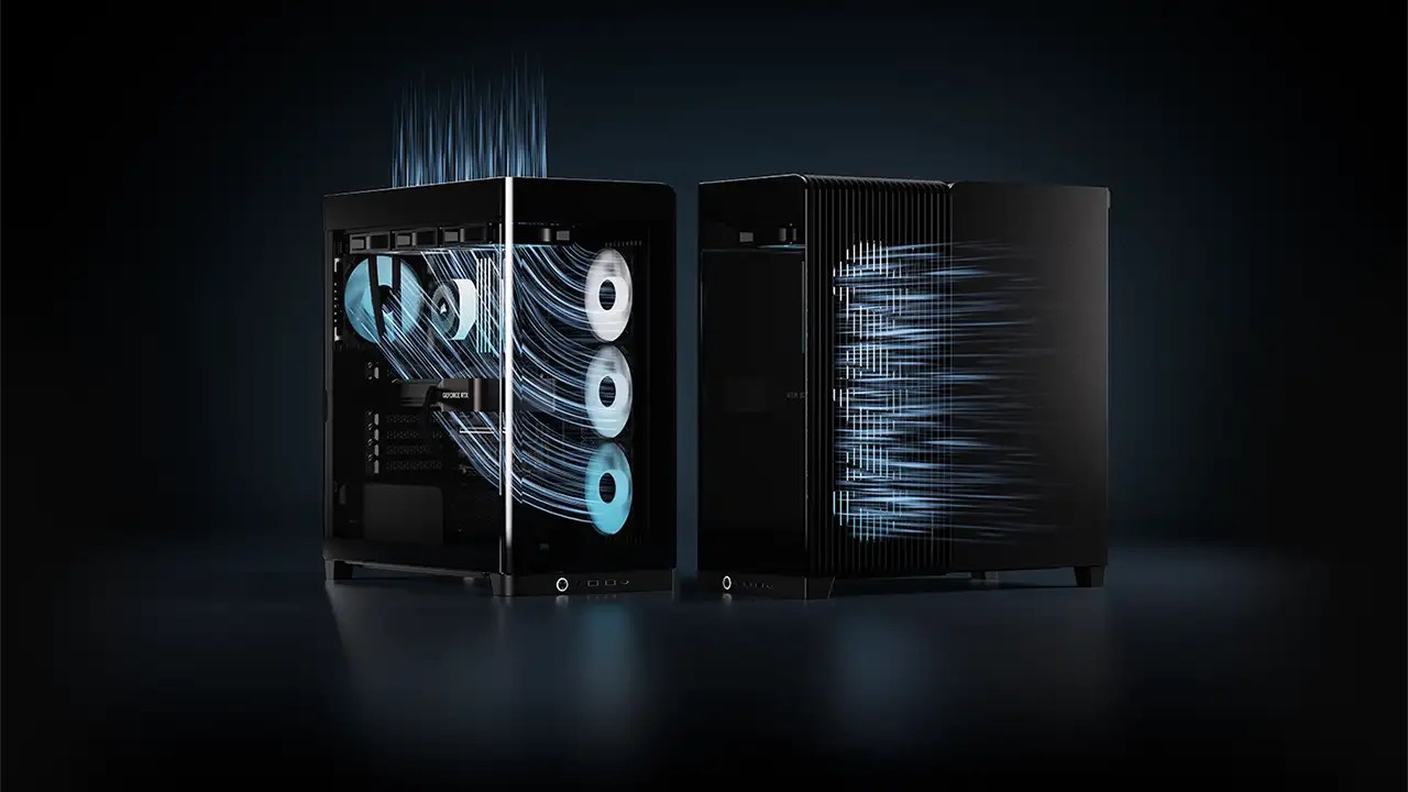 Corsair lança nova caixa FRAME 4500X com vidro panorâmico